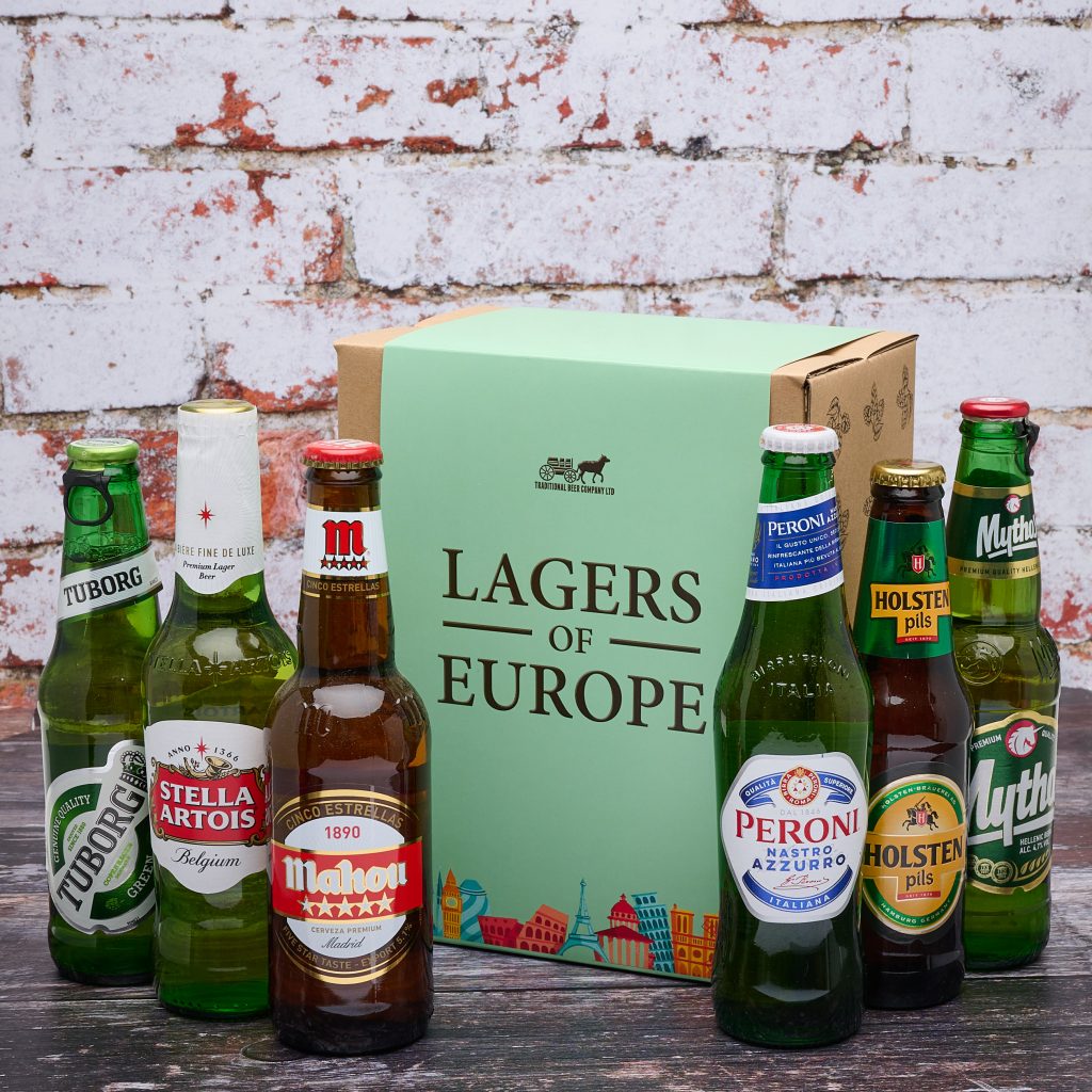 Lagers of the World. An ideal beer gift for Father's Day